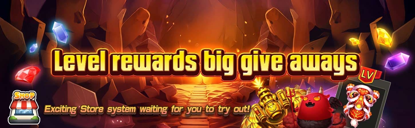 Level rewards big giveaways!!